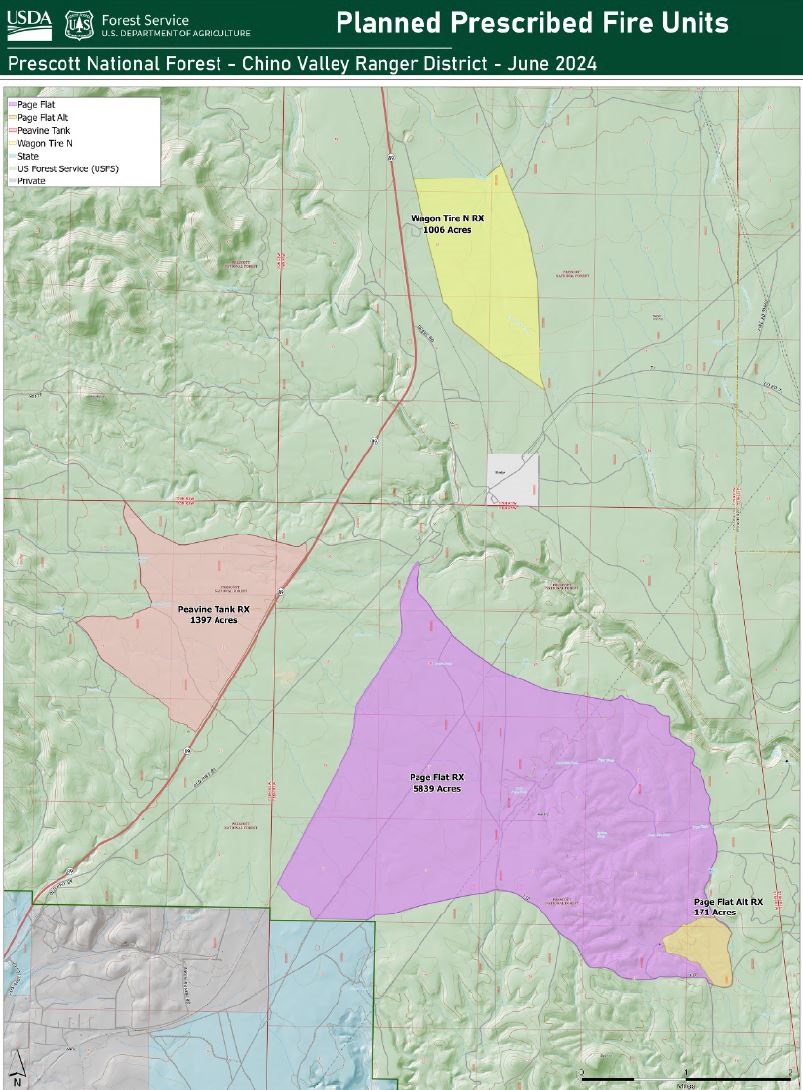 Prescribed Burns in the Chino Valley Ranger Dist. 10/8 - 10/31 ...