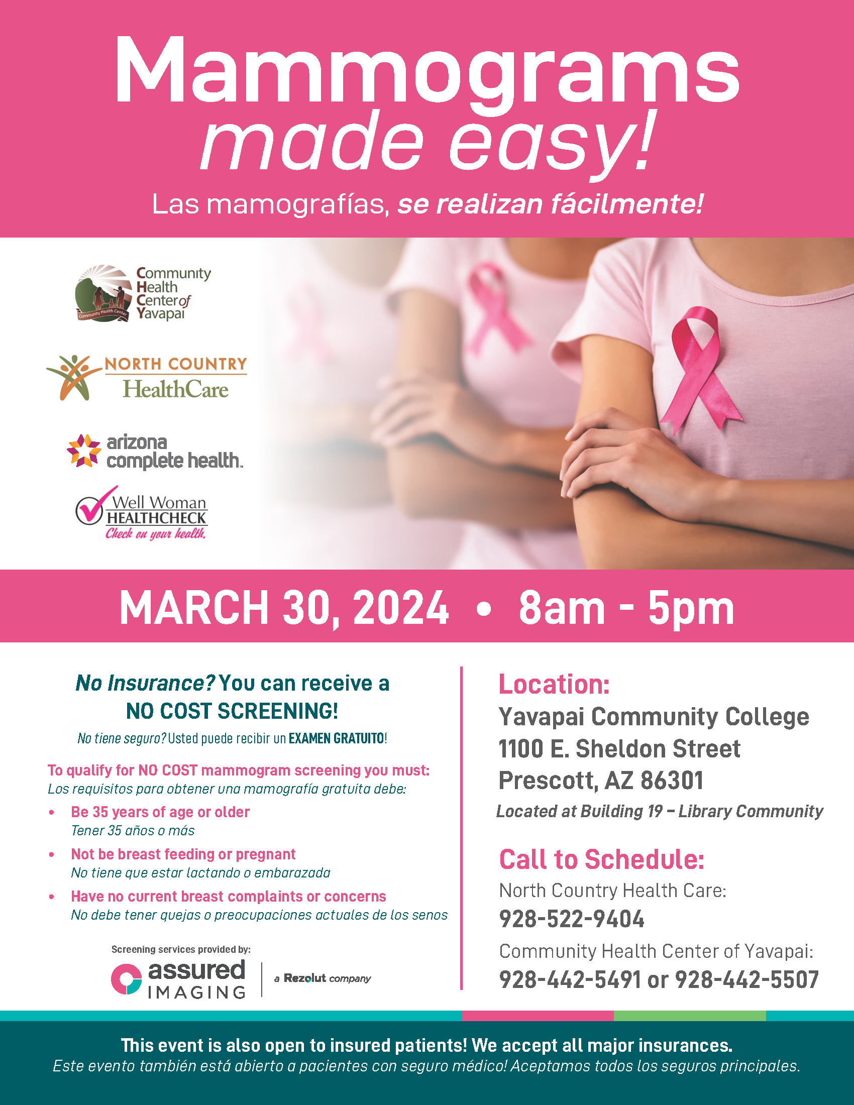 Mammograms Made Easy - Yavapai, AZ