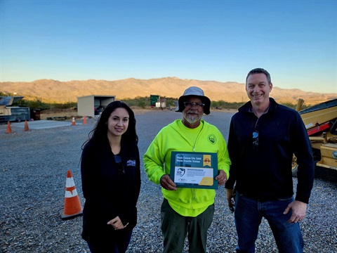 Black Canyon City Transfer Station Wins ADEQ Award - Yavapai, AZ